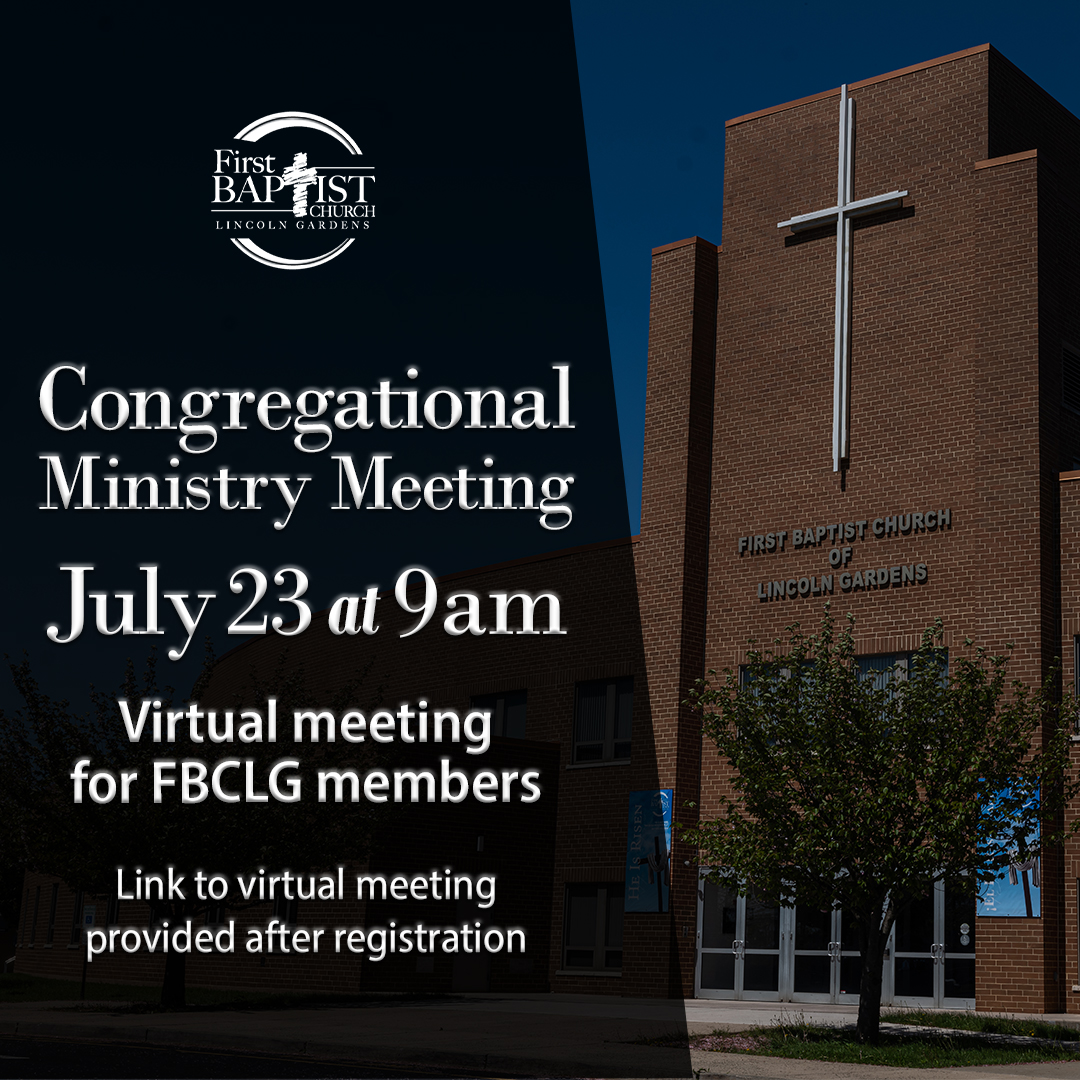 Upcoming Events – First Baptist Church of Lincoln Gardens